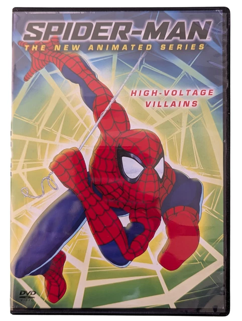 SPIDER-MAN: THE NEW Animated Series - High-Voltage Villains (DVD, 2003 ...