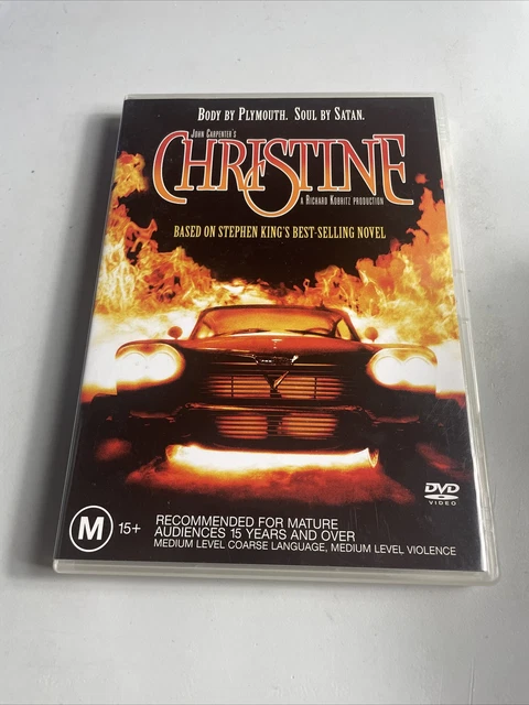CHRISTINE HORROR STEPHEN king Dvd Movie Region 4 Pal Vgc Free Postage ...
