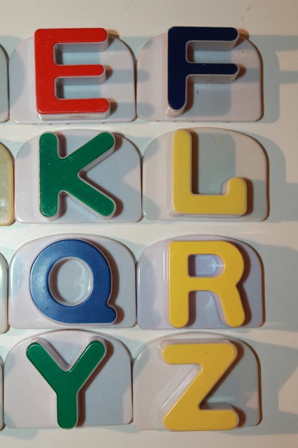 LEAP FROG LEAPFROG Fridge Magnetic Phonics Large Alphabet Complete Set ...