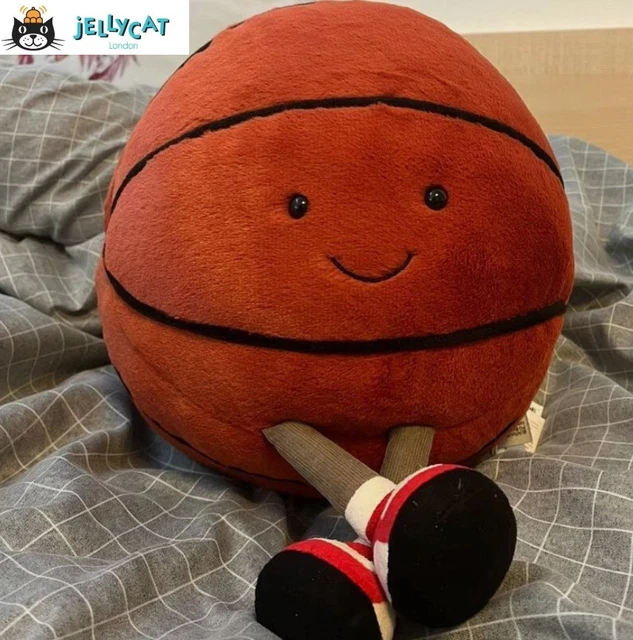 JELLYCAT BASKETBALL RED Shoe Plush - RARE+Bag, Christmas Present For ...