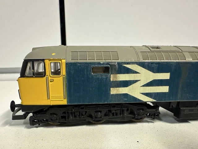 LIMA CLASS 47 442 Br Blue Large Logo Weathered Diesel Locomotive $70.00 ...