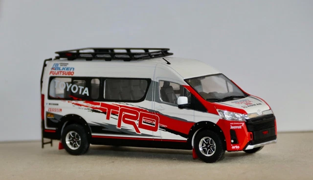 TOYOTA HIACE TRD Commuter 1/43 ème Collection Véhicules d ' assistance ...