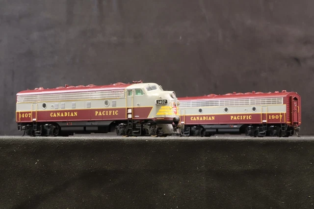 INTERMOUNTAIN HO EMD FP9A/F9B Canadian Pacific Locomotives 1907 & 1407 ...
