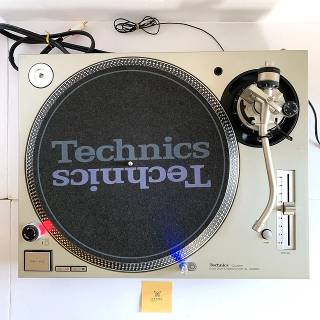 TECHNICS SL-1200MK6 DIRECT Drive Turntable System Technics Silver from ...
