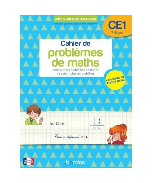 MON CAHIER DE problèmes de maths CE1, Charles, Alain; Le Madec, Hervé ...