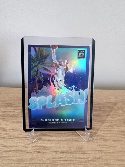 SHAI GILGEOUS-ALEXANDER 2024-25 Donruss Optic Splash! Insert OKC NBA ...