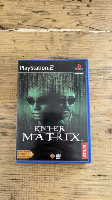 JEU PS2 ENTER THE MATRIX PlayStation Sony Atary Warner Bros Retro Game ...