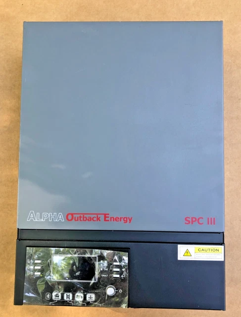 OUTBACK ALPHA SPCIII All-In-One Inverter Charger Mppt Solar Controller ...