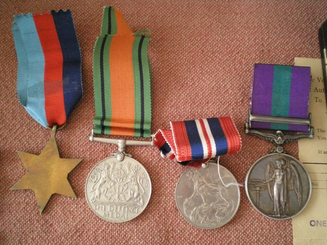 WW2, PALESTINE 1945-48, Efficiency Medal & Masonic Medal Group to ...