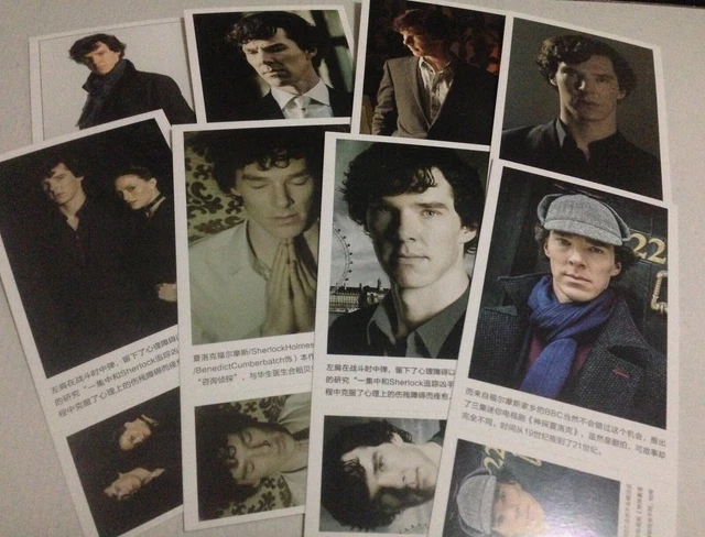 15 CARTOLINE + Mini Segnalibro Sherlock Benedict Cumberbatch EUR 5,00 ...