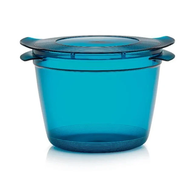 MICRO COOK ROND 2.25 L Tupperware - Neuf - Bleu Turquoise Micro Ondes ...
