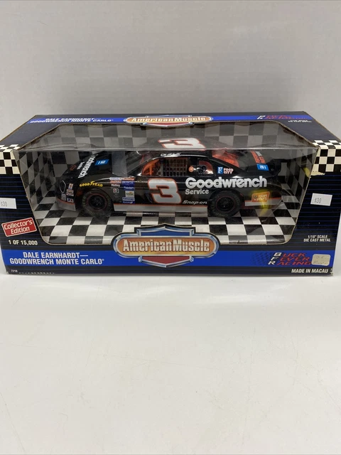 ERTL NASCAR AMERICAN Muscle Dale Earnhardt Goodwrench Monte Carlo #3 ...