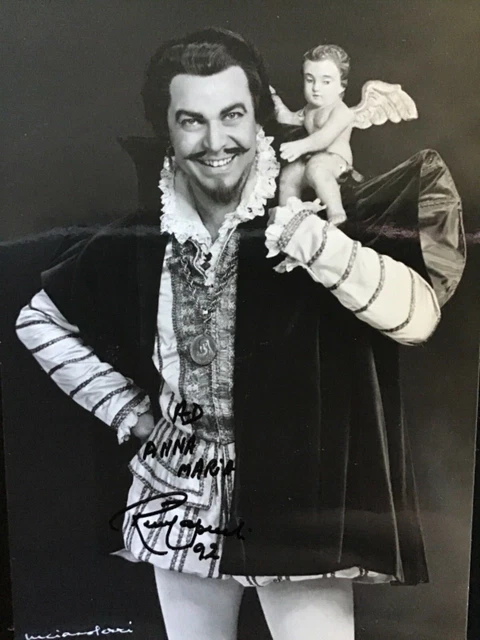 FOTO ORIGINALE Con Dedica Autografa Renato Capecchi, Lirica EUR 15,00 ...