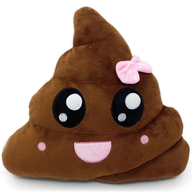 POOP POO FAMILY Emoji Emoticon Pillow Stuffed Soft Plush Toys Gifts ...