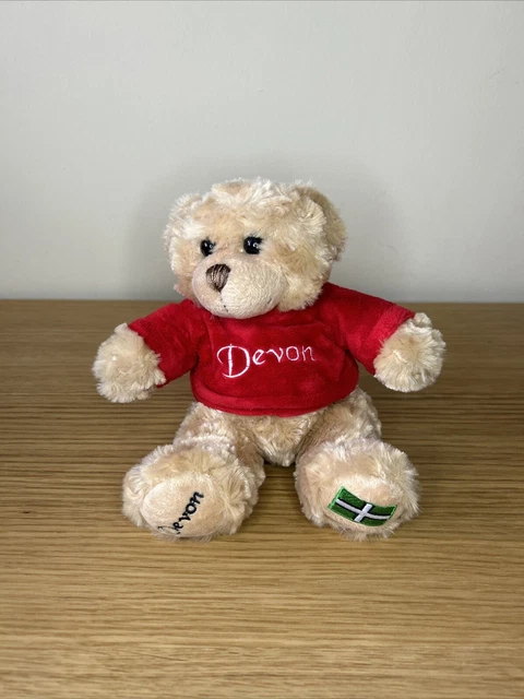 DEVON TEDDY BEAR Plush Keel Toys Bear Soft Toy 8 inches £5.00 - PicClick UK
