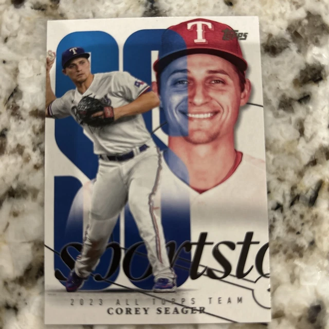 COREY SEAGER 2024 Topps Series 1 insert équipe All Topps #carte ATT-5 ...