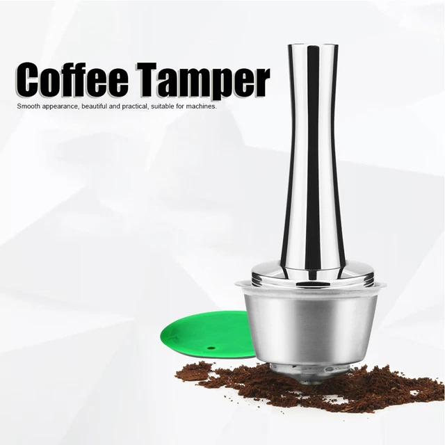 41MM CAPSULE COFFEE Powder Hammer Tamper Stainless Steel Coffee Press ...