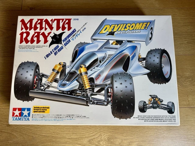 TAMIYA MANTA RAY BOX ONLY £21.50 - PicClick UK