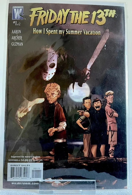 FRIDAY THE 13TH How I Spent My Summer Vacation #1 couverture A ...