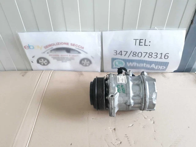 COMPRESSEUR DE CLIMATISATION Mercedes Classe C W205 A0008303801 ...