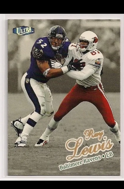 1998 RAY LEWIS Ultra * Médaille D'or Edt * #178 Miami Hurricanes ...