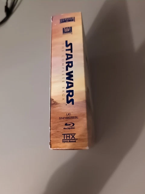 STAR WARS ORIGINAL The Complete Saga Box Set Blu-ray (1 - 6) (Blu-ray ...