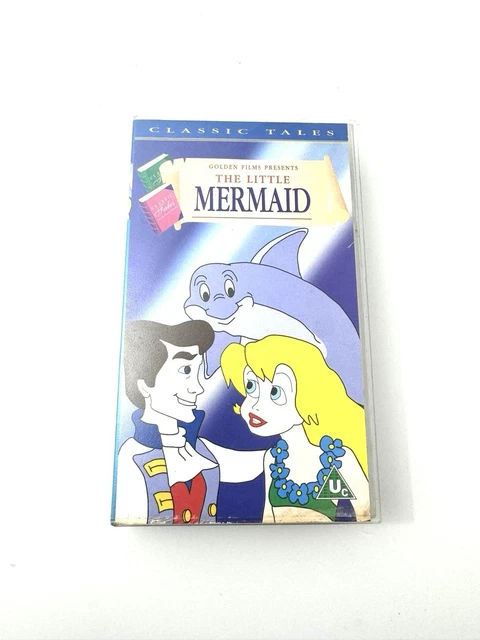 CLASSIC TALES GOLDEN Films Presents The Little Mermaid Vhs Video Tape ...