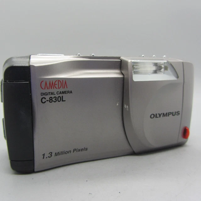 OLYMPUS CAMEDIA C-830L 1.3 MP Compact Digital Camera Silver Tested £34. ...