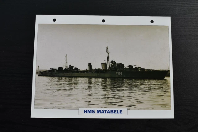 NAVAL DESTROYERS HMS Matabele 1937 Fleet Destroyer Photo Print Maxi ...