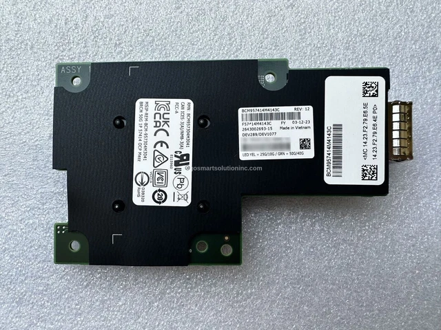 MEZZANINE BROADCOM 259272 Nt Bcm957414m4143c 50 Go Sfp28 Pcie 3,0 X8 ...