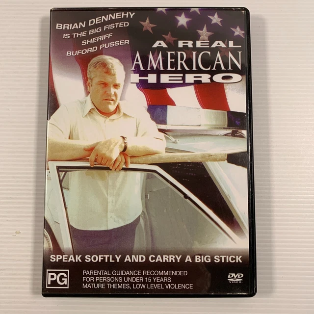 A REAL AMERICAN Hero (DVD, 1978) Brian Dennehy Forrest Tucker Region ...
