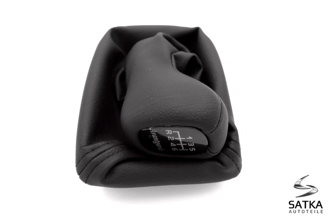 SCHALTKNAUF FÜR MERCEDES W210 Avantgarde Schaltsack Leder 6 Gang ...