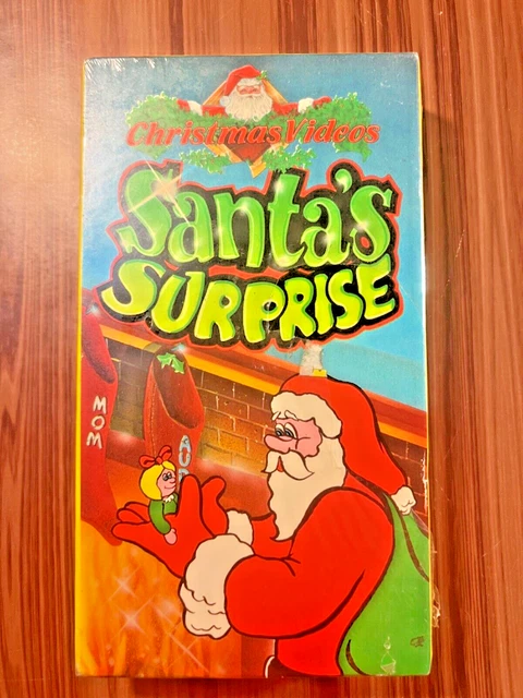 SANTA'S SURPRISE VHS 1987 Cartoon 3 Other Stories Holiday Christmas ...
