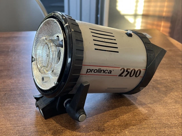 PROLINCA 2500 STUDIO Flash Light Head Photographic £25.00 - PicClick UK