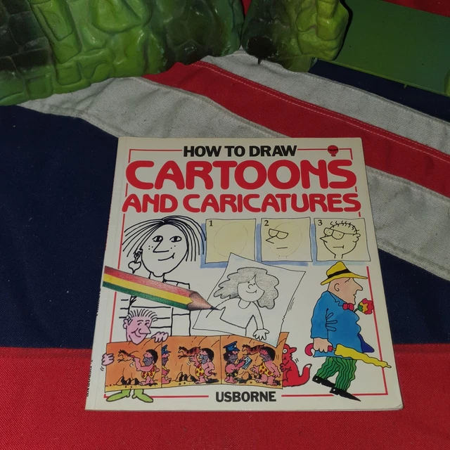 HOW TO DRAW Cartoons and Caricatures VINTAGE USBORNE BOOKS Art Drawing ...