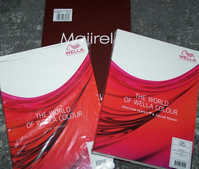 L'OREAL MAJIREL CHART Wella Charts KP me+ Color Touch combo KP CT ILL ...