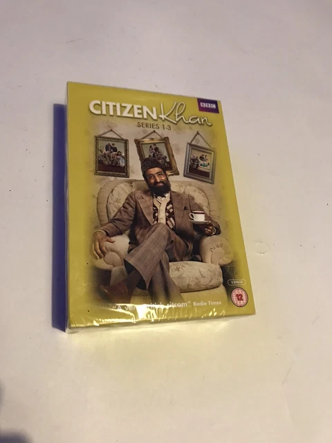 CITIZEN KHAN: SERIES 1 2 3 Boxset DVD 2013 Adil Ray BBC Brand New ...