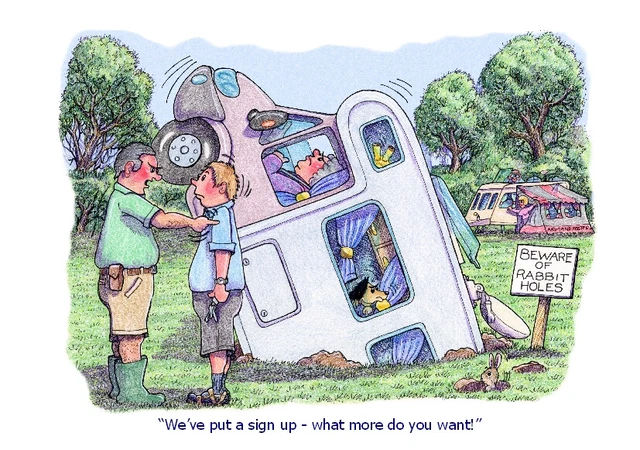WOHNMOBIL WOHNMOBIL HUMOR Cartoon A5 Lustige Grusskarte Von Armand ...