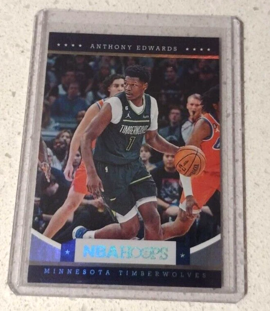 2023-24 PANINI HOOPS Anthony Edwards Throwback #3 Timberwolves EUR 14 ...