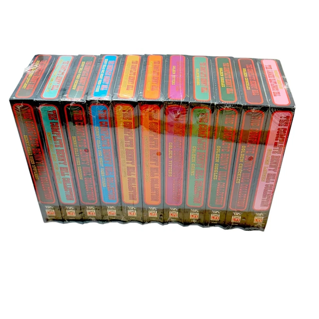 BENNY HILL COMPLETE Collection VHS New Sealed 11 Tape Set Time Life New ...