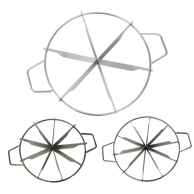 6/9/10 SLICE PIE Cake Slicer Cutter Bread Cake Portion Marker Press ...