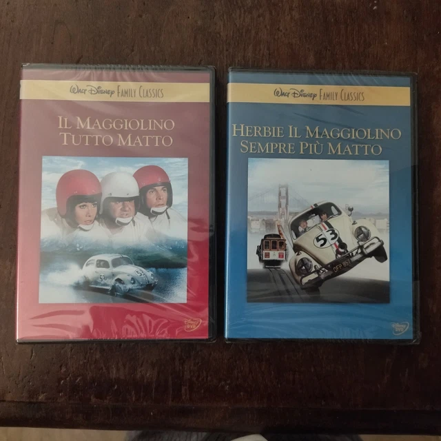 IL MAGGIOLINO TUTTO Matto + Herbie ... Sempre Piu' Matto - Dvd Disney ...