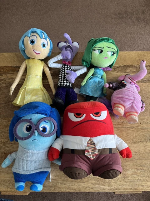DISNEY PIXAR INSIDE Out Plush Soft Toy Set Bundle X6 £41.00 - PicClick UK