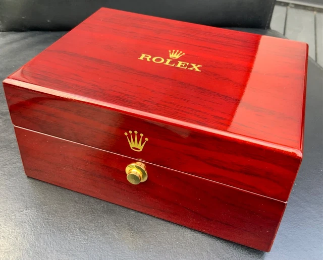 ROLEX WATCH BOX Presentation Case - £90.00 - PicClick UK
