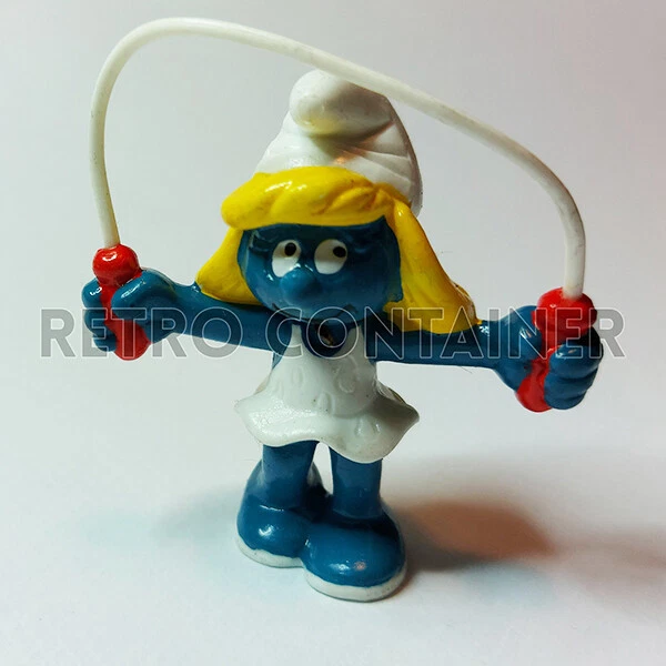 SMURFS PUFFI SCHLUMPF Pitufo Schleich - 20168 Skipping Rope NEW Unused ...