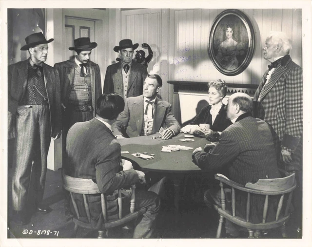 PHOTO CINEMA 1953 The Stranger Wore A Gun Randolph Scott Claire Trevor ...