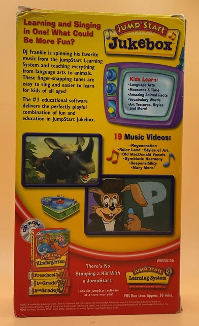 JUMP*START JUKEBOX VHS 2002 **Buy 2 Get 1 Free** £3.84 - PicClick UK