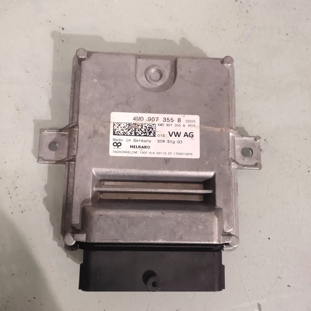 AUDI A4 B9 Genuine Diesel Adblue Tank Control Module Ecu 4M0907355 £200 ...