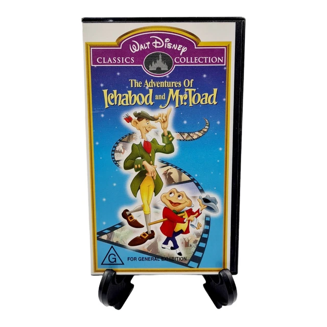 WALT DISNEY THE Adventure Of Ichabod & Mr. Toad VHS Tape New & Sealed £ ...