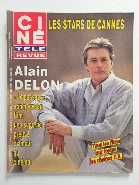 REVUE MAGAZINE CINE TELE REVUE 8 mai 1986 Alain Delon EUR 12,00 - PicClick FR